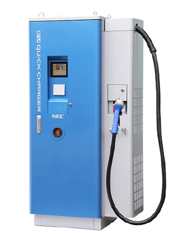 NEC、EV用急速充電器を事業者向けに販売開始……クラウド対応で遠隔監視などが可能 1枚目の写真・画像 | RBB TODAY
