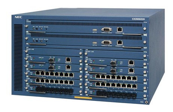 NEC、TDM/ATM回線の収容機能などを追加した集約スイッチCX2600/200の強化版 1枚目の写真・画像 | RBB TODAY
