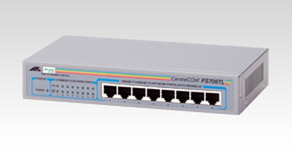 アライドテレシス、100BASE-TX/10BASE-T対応8ポートスイッチングハブ 1枚目の写真・画像 | RBB TODAY