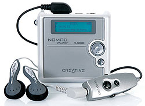 クリエイティブメディア、ポータブルプレーヤー「NOMAD MuVo2」のリモコン付きモデル | RBB TODAY