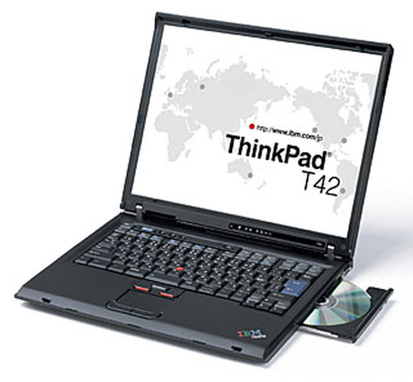 IBM、Pentium M 745＆MOBILITY RADEON 9600搭載のThinkPad T42など——15V型SXGA+液晶や ...