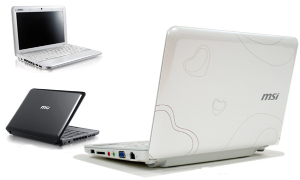 MSI、ミニノートPC「U100」の機能強化モデルと8.9型液晶搭載モデル 1枚目の写真・画像 | RBB TODAY