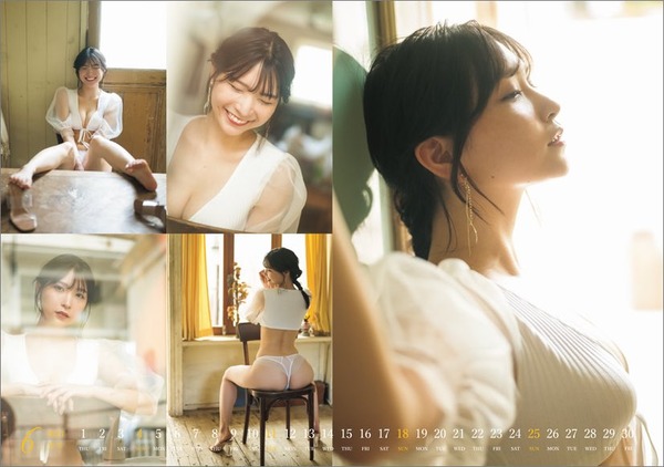 あまつまりな、2023年カレンダー発売決定！妖艶カットをSNSで披露 4枚目の写真・画像 | RBB TODAY
