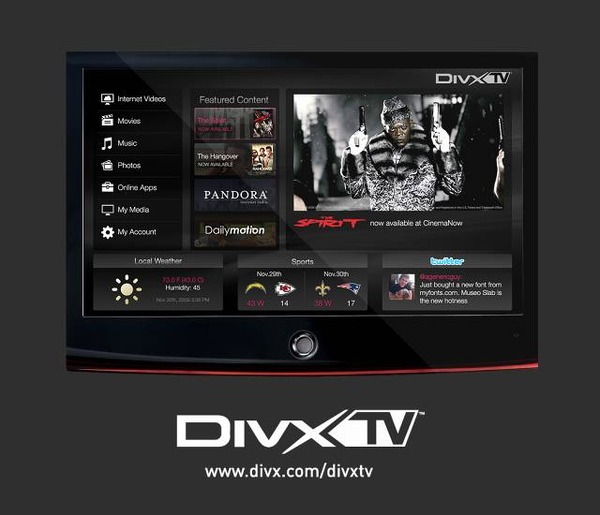 【CES 2010】DivX、インターネットテレビプラットフォーム「DivX TV」を発表 2枚目の写真・画像 | RBB TODAY