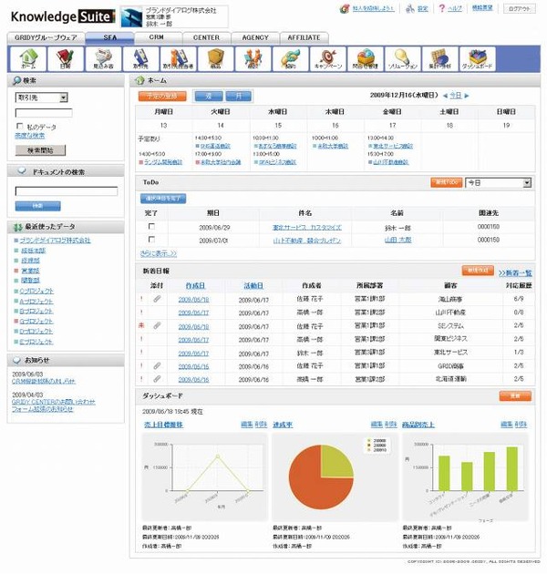 ブランドダイアログ、SaaS型SFA/CRM「Knowledge Suite」の正式販売を開始 1枚目の写真・画像 | RBB TODAY
