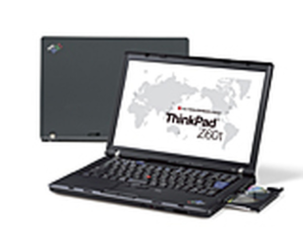 レノボ、同社初のワイド液晶搭載ノートPC「ThinkPad Z60t/Z60m」 CFRP採用モデルも | RBB TODAY