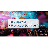 最も視聴者をくぎづけにしたCMは？「嵐」出演CMアテンションランキングを発表 - PR TIMES｜RBB TODAY